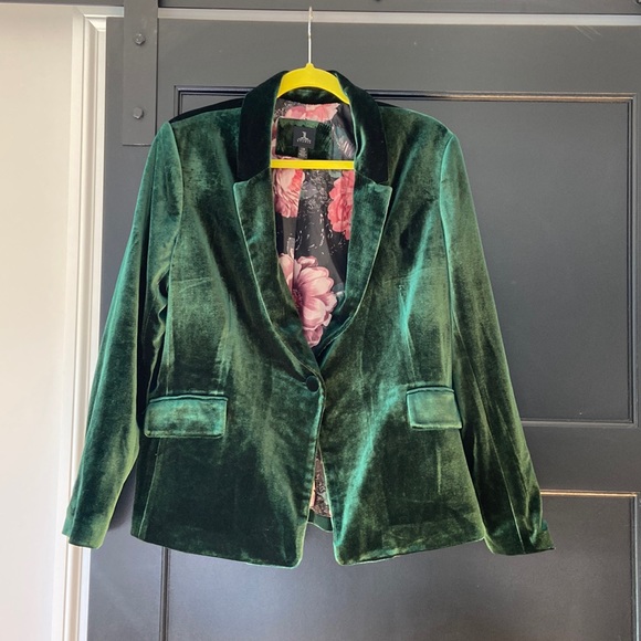 Jules & Leopold | Jackets & Coats | Jules Leopold Blazer Dark Green ...